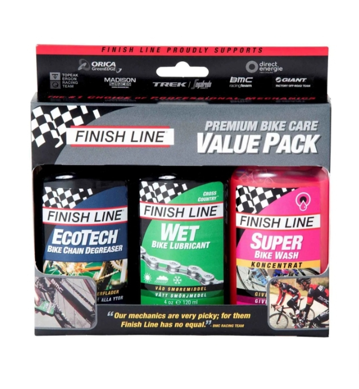 Køb Finish Line Value Pack Premium Bike Care her | Online eller i butik ...
