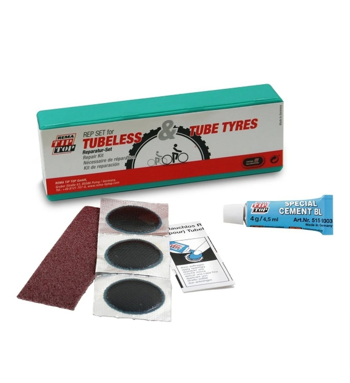 Køb Rema Tip Top Repair Kit Tubeless her | Online eller i butik | Tryg ...